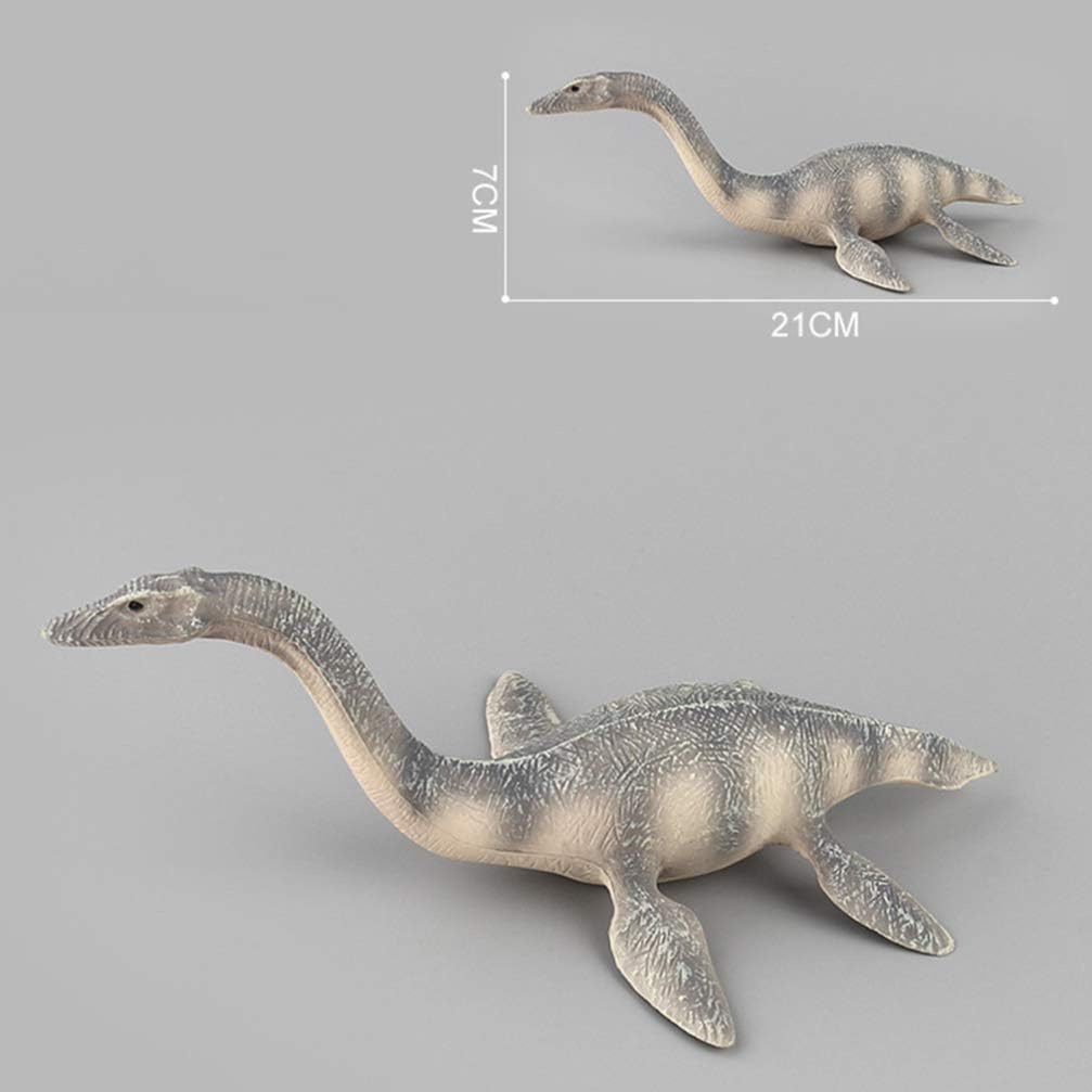 NUOBESTY 0.122kg Dinosaur Jurassic Figure Realistic Ancient Plesiosaur ...