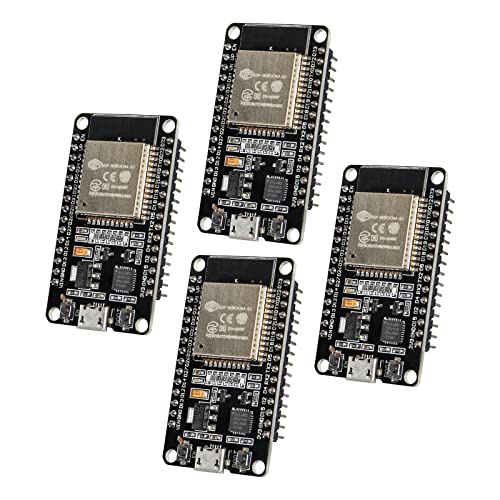 Alinan 4pcs 30pin ESP32 ESP-32S WiFi Development Board NodeMCU ESP-WROOM-32 Microcontroller 2 ...