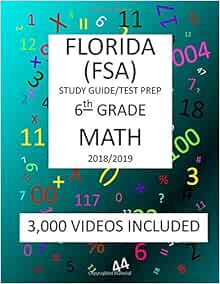 6th Grade FLORIDA FSA, 2019 MATH, Test Prep: 6th Grade FLORIDA ...