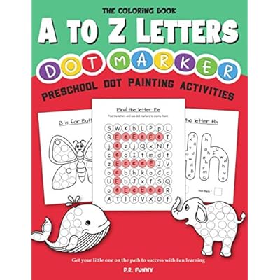 The Coloring Book A to Z Letters Dot Marker Philippines | Ubuy
