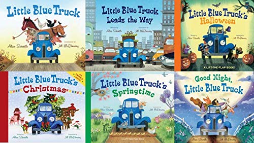 Little Blue Truck Book Set: Alice Schertle, Jill McElmurry: Amazon.com ...