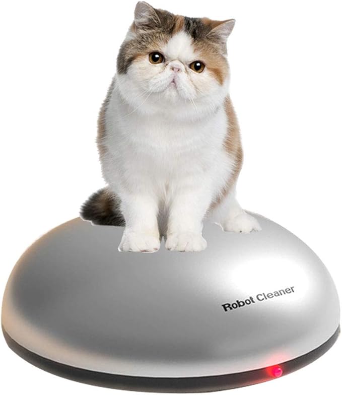 Pet Cat Hair Removal Machine,Interactive Cat Toy,Sweeping Robot Cat ...