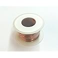 Amazon.com: 22AWG Solid Insulated Magnet Wire - 1/4 Pound Roll ...