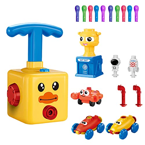 NEXTAKE Balloon Powered Car Launcher Toy Set, Aerodynamics Air Powered ...