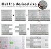 Sodeno 20 PCS Silvery 3D Wall Panels, 29 sq.feet Coverage, Printable ...