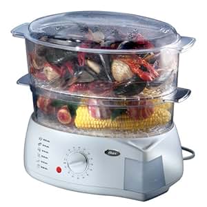Amazon.com: Oster Double Tiered Food Steamer ( 5713 ): Kitchen & Dining
