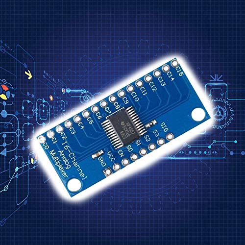 Ximimark 5pcs 16ch Analog Digital Multiplexer Breakout Board Module Cd74hc4067 Cmos Precise