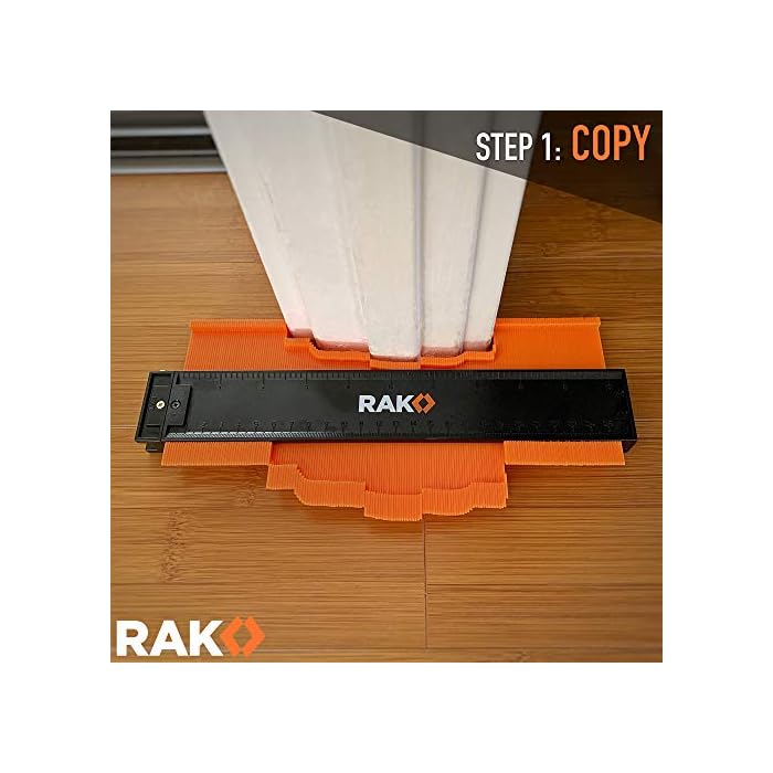 RAK Contour Gauge Shape Duplicator (10 Inch Lock) Template Tool with ...