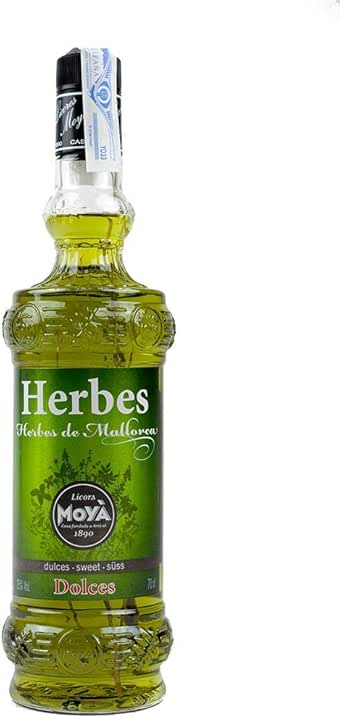 Licor de Hierbas de Mallorca Dulces Moyá 70cl 25% Alcohol: Amazon.es ...