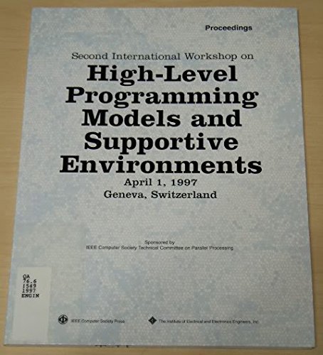 2nd International Workshop on High-Level Programming Models and ...