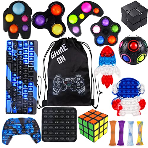 Pop Sensory Fidgets Toys Packs it. Fidget Box Figits Bulk its Poppers ...