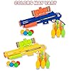 ArtCreativity Bowling Pin Blaster Shooting Game for Kids - Set Includes ...