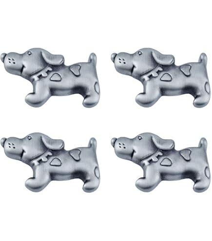 Cabinet Knobs 4 PCS Kitchen And Pulls,Colored Dog Paw Print Round ...