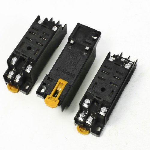 Uxcell PYF08A Relay Base (3 Piece) - Import It All