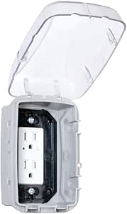 Intermatic WP3100C Plastic in-Use Weatherproof Cover - Single-Gang ...