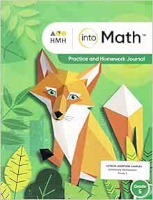 HMH: into Math Practice and Homework Journal Grade 5: 9780358111566: Amazon.com: Books
