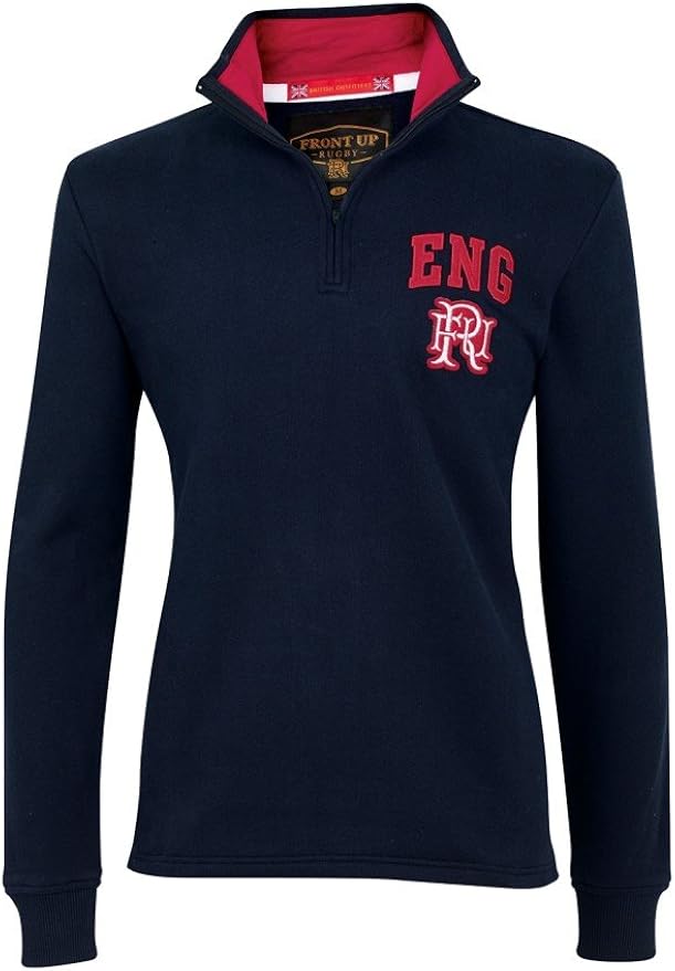 Front Up Rugby Men's World Tour Quarter Zip Pullover Mid Layers-Z73 ...