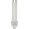 Sylvania 20672 (6-Pack) CF18DD/E/835/ECO 18-Watt Double Tube Compact Fluorescent Light Bulb ...
