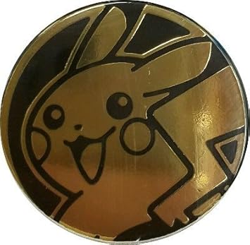 Amazon.com: Pikachu Coin from the Pokemon Trading Card Game (Large Size ...
