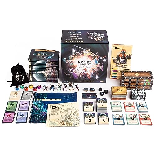 Kinfire Chronicles: Night's Fall - Co-Operative Campaign Board Game ...
