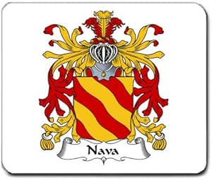 Amazon.com: Nava Family Crest Coat of Arms Mouse Pad : Office Products