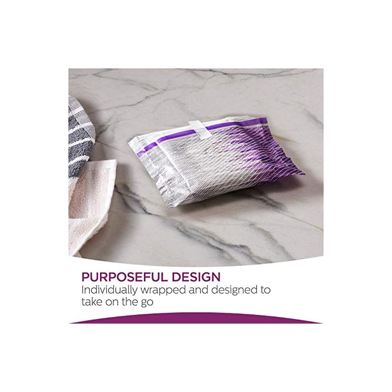 Poise Active Collection Incontinence Pads with Wings, Maximum ...