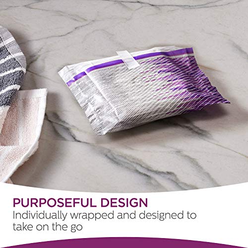 Poise Ultra Thin Incontinence Pads with Wings, Active Collection ...