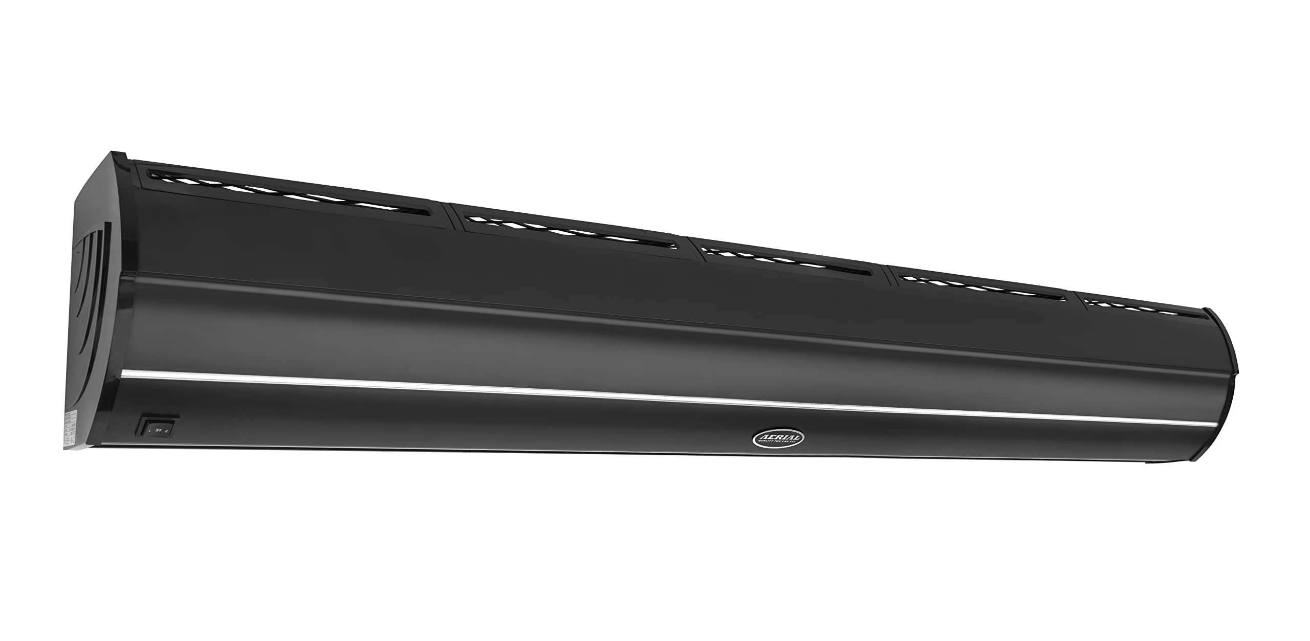 DuraSteel Wall Mounted Air Curtain Fan - Dark 60 Inch Air Door - UL ...