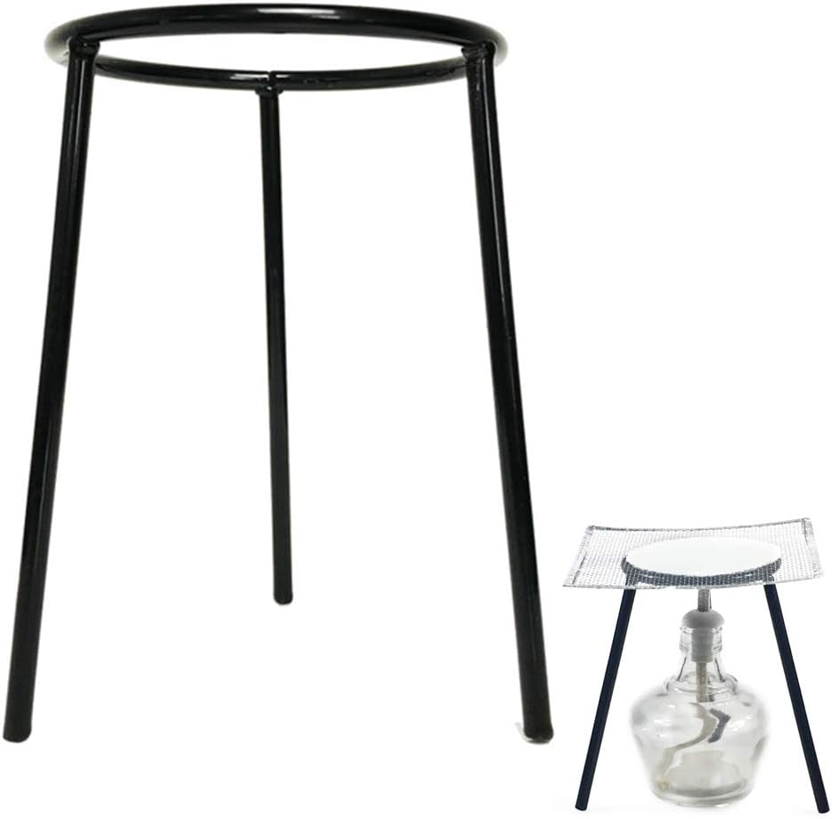 Lab Tripod Stand, Experiment Beaker Tube Clamp Tripod Stand Support ...