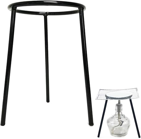 Lab Tripod Stand, Experiment Beaker Tube Clamp Tripod Stand Support ...
