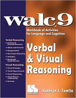 WALC 9 Verbal and Visual Reasoning Workbook of Activities for Language ...