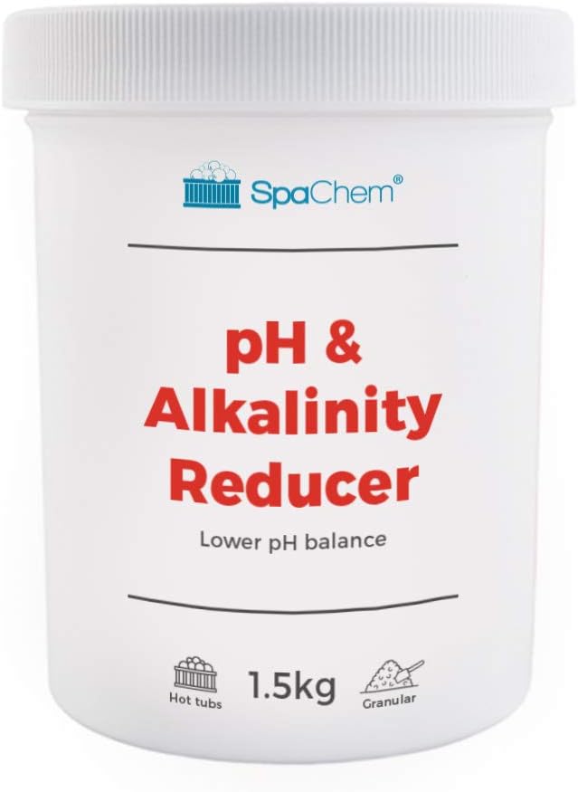 SpaChem 1.5kg Spa PH & Alkalinity Reducer PH Reading Level Minus - Hot ...