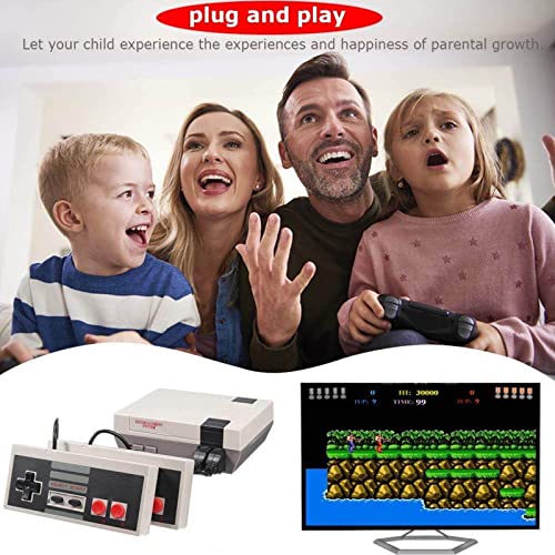 RISEMITEL Classic Retro Game Console, 8-Bit Gaming System, Built-in 620 ...