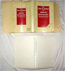 The Visual Index of Artists' Signatures and Monograms: Jackson, Radway ...