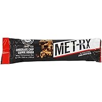 Amazon.com: MET-Rx Big 100 Meal Replacement Bar, Chocolate Chip Cookie ...