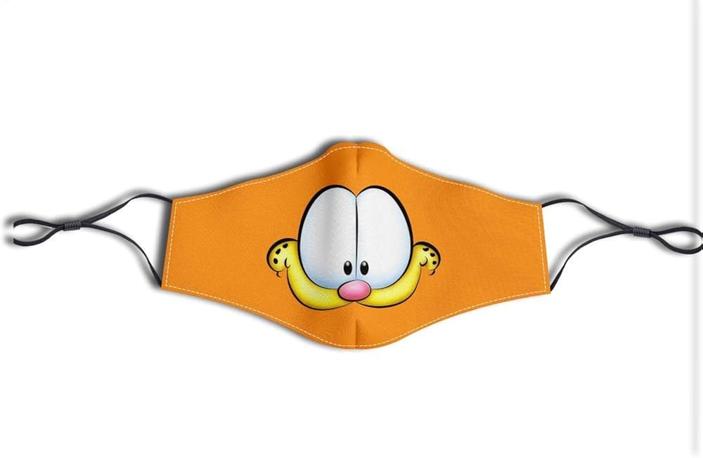 Amazon.com: Custom GARFIELD #3 Face Mask Adult/Kids Washable Adjustable ...