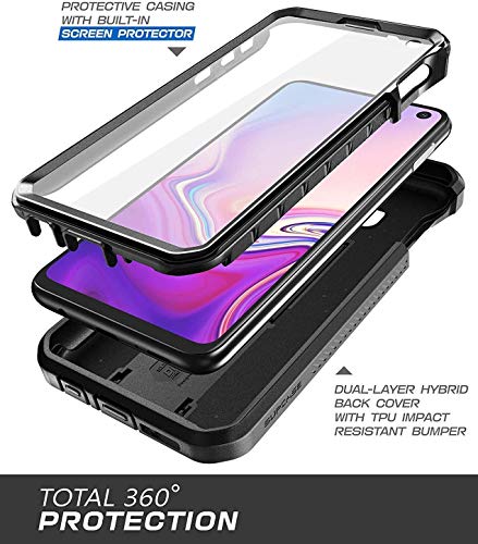 SUPCASE Unicorn Beetle Pro Series Designed for Samsung Galaxy S10e Case (2019 Release) Full-Body ...