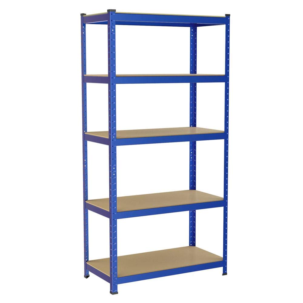 Yaheetech Lagerregal Steckregal 180 x 90 x 45 cm, 5 böden ...