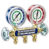 Amazon.com: Yellow Jacket 41209 Series 41 Test & Charging Manifold, 2 ...