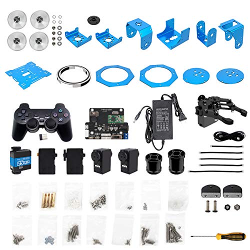 LewanSoul Robotic xArm 6DOF Full Metal Programmable Arm with Feedback ...