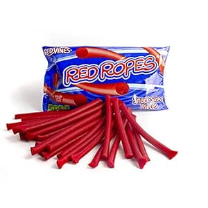 Amazon.com : Red Vines Red Ropes 14 Ounce Bag (2) : Grocery & Gourmet Food