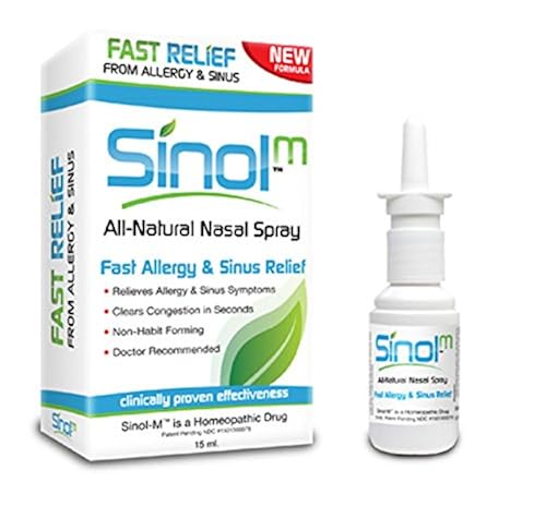 Sinol-M Allergy & Sinus Relief Spray 15 ml in Oman | Whizz Allergy Medicine