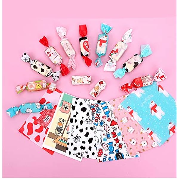Cake Pop Wrappers With Ties Candy Wappe, Caamel And Chocolate Wappes ...