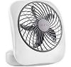 O2COOL Treva 5 Inch Battery Powered Fan Portable Desk Fan 2 Cooling ...