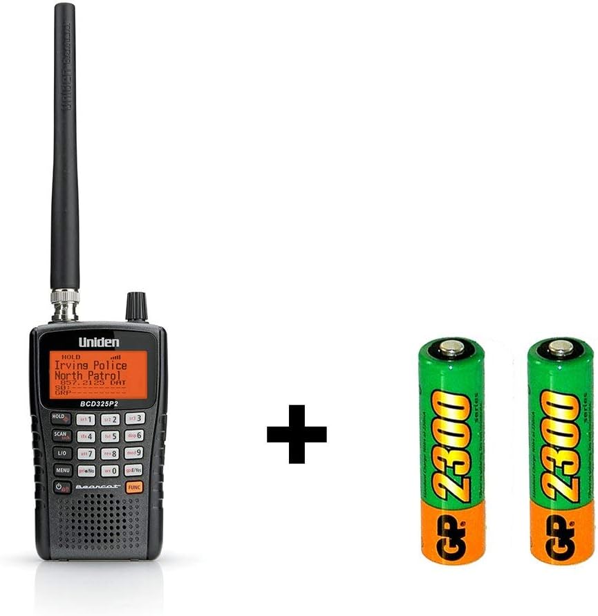 Amazon.com: Uniden BCD325P2 Phase II Digital Handheld Scanner and ...