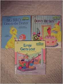 Sesame Street A Growing up Books - Ernie Gets Lost, Elmo Gets Homesick ...
