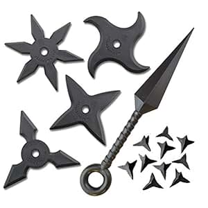 Amazon.com : Rubber Small Ninja Toy Variety Set : Martial Arts Ninja ...