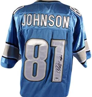 Calvin Johnson Signed Jersey w/ Megatron - GA Certified - Autographed ...