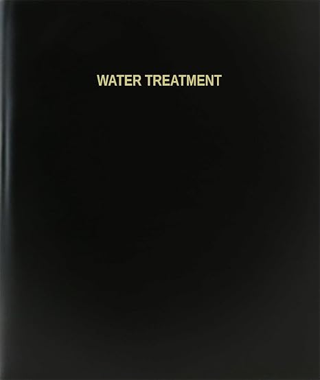 Amazon.com : BookFactory® Water Treatment Log Book / Journal / Logbook ...