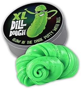 Amazon.com: Gears Out XL Dill Dough Putty Glow in The Dark Stress ...